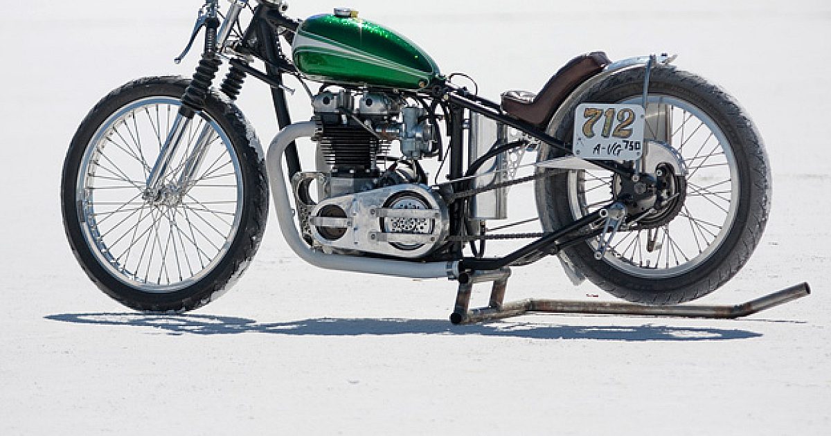 Triumph salt flat racer by Lowbrow Customs | Bike EXIF