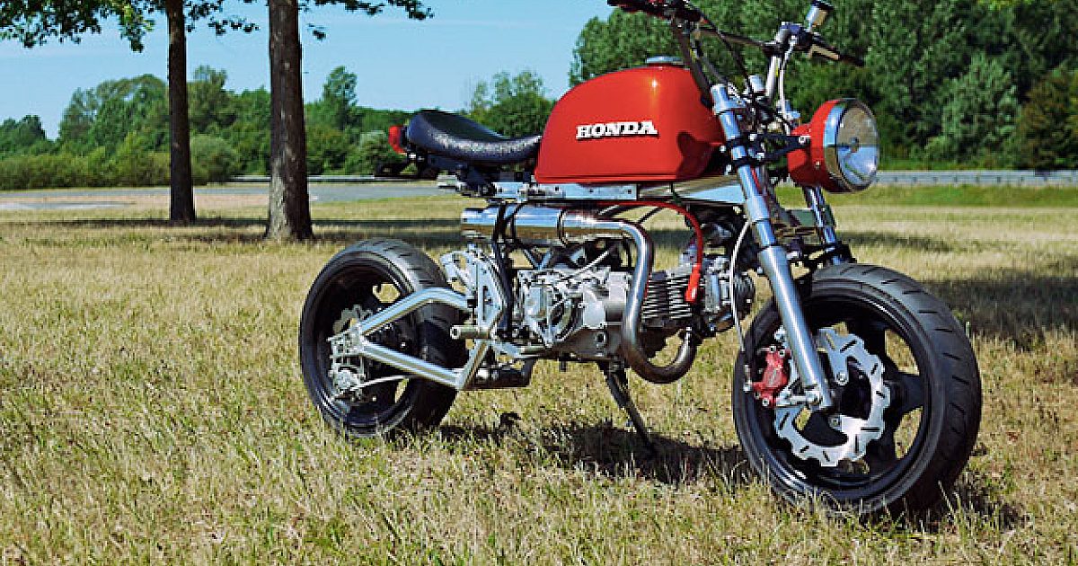 A Honda Monkey built in a fifth-floor apartment in Paris | Bike EXIF