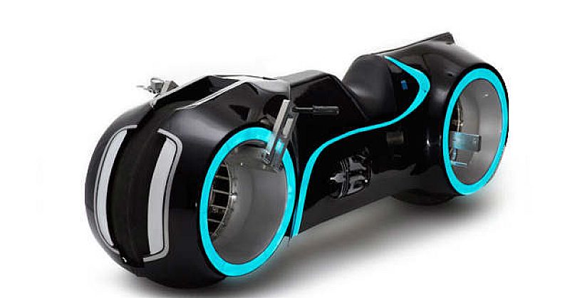 Real Life Tron Bike Trail