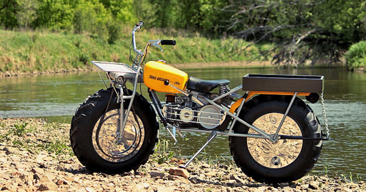 Rokon Trail-Breaker: The two wheel drive motorcycle | Bike EXIF