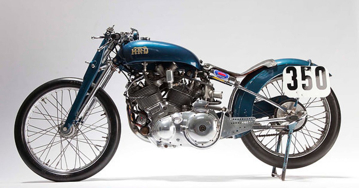 Vincent motorcycle: the 'Blue Bike' | Bike EXIF