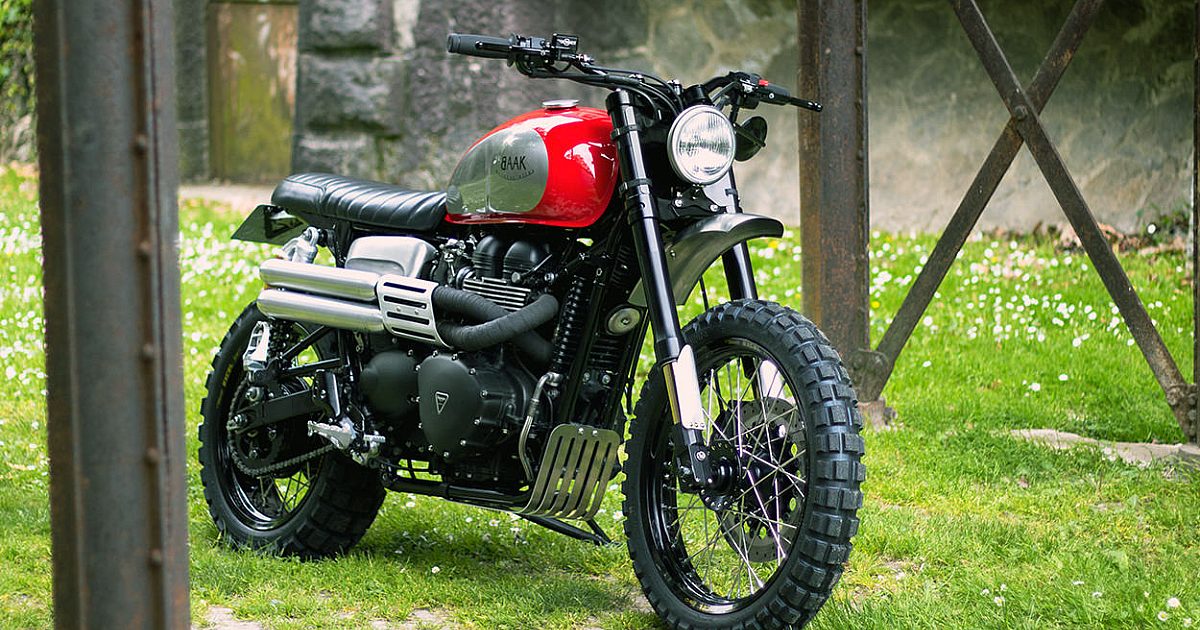 Quality Time: Customizing a scrambler for father and son | Bike EXIF
