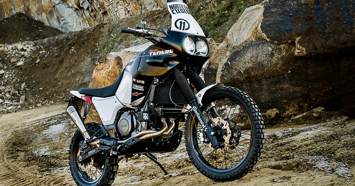 Dakar style: A Yamaha Super Ténéré restomod from Italy | Bike EXIF