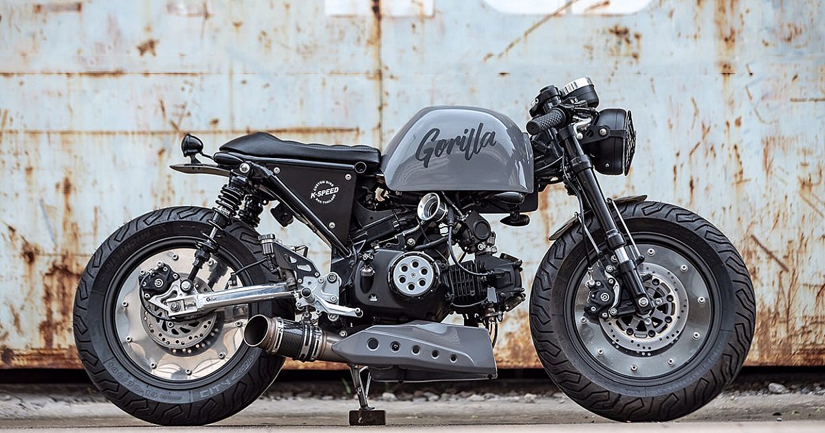 Gorilla Racer: A Honda Monkey 125 with attitude | Bike EXIF