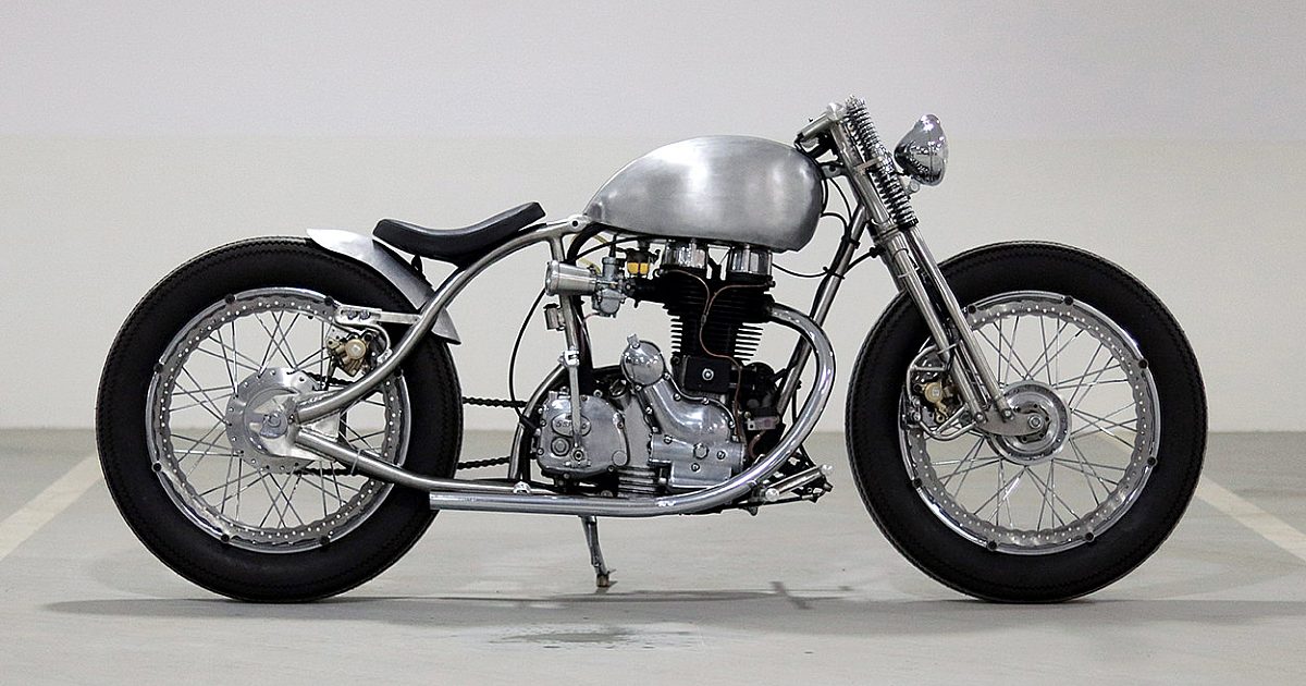 Master of metal: Royal Enfield Electra 350 by J&D Custom | Bike EXIF
