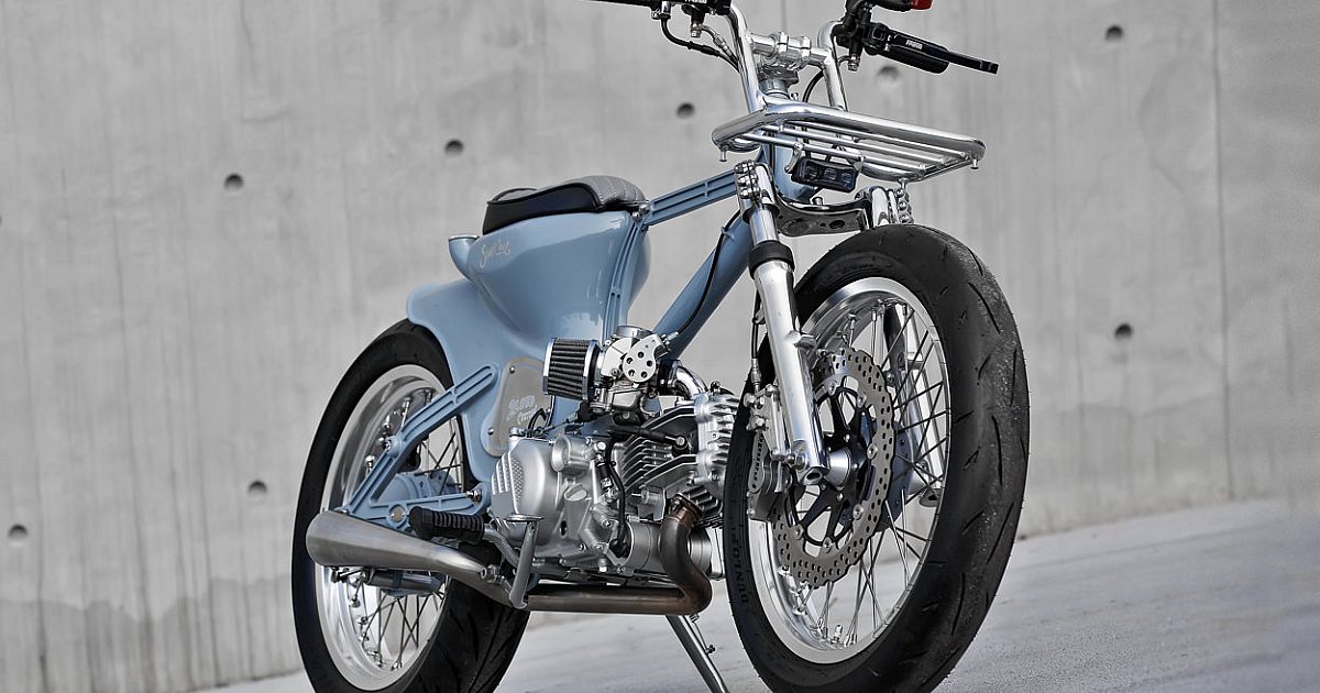 Little Wonder: Another knockout Honda Cub from 2LOUD | Bike EXIF
