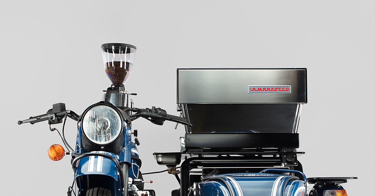 Coffee to Go! A Ural with a La Marzocco espresso machine | Bike EXIF