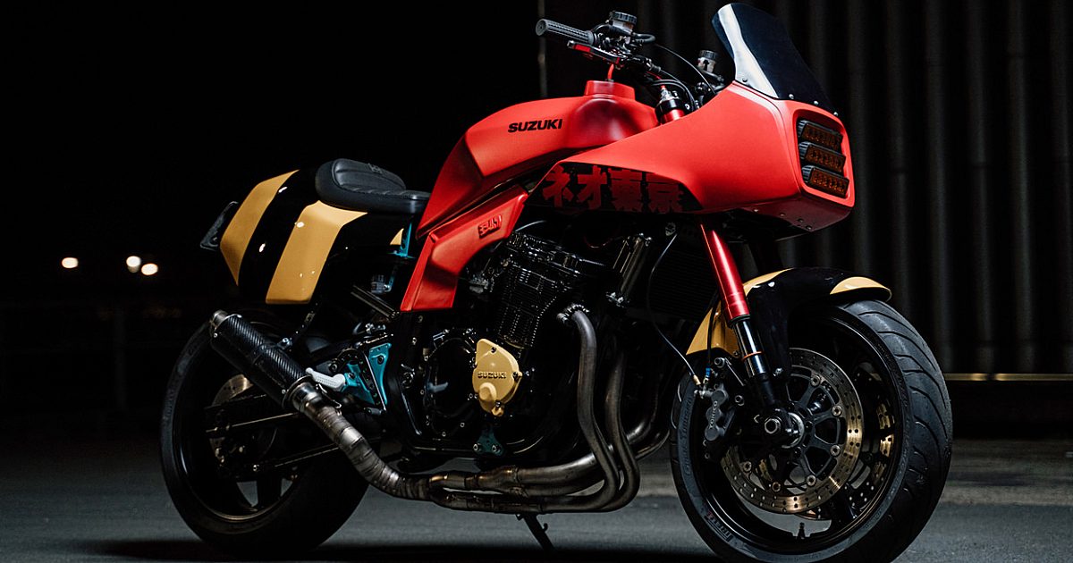 Neo Tokyo: A GSX-R750 ‘slabby’ from Cool Kid Customs | Bike EXIF