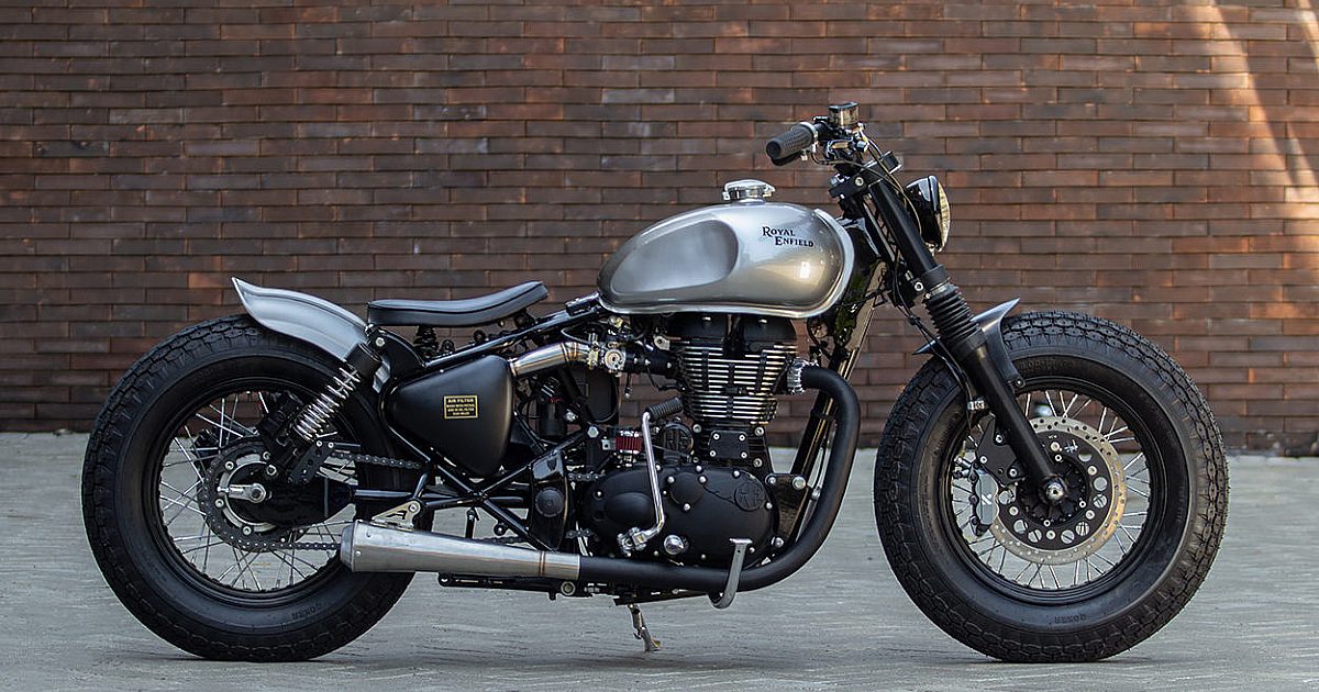 Raijin: A Royal Enfield Classic 500 bobber from West Java | Bike EXIF