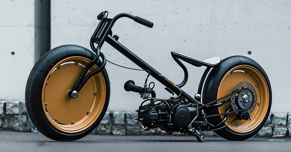 Slammed: A hot rod-inspired SYM scooter from Taiwan | Bike EXIF