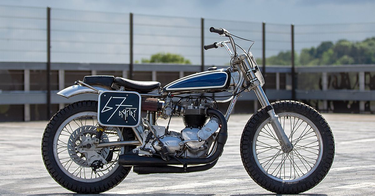 Ridden not Hidden: A 1970 Triumph Trackmaster race bike | Bike EXIF