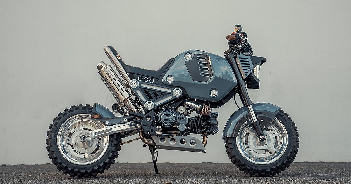 Firecracker: Steady Garage's custom Honda Grom 125 | Bike EXIF