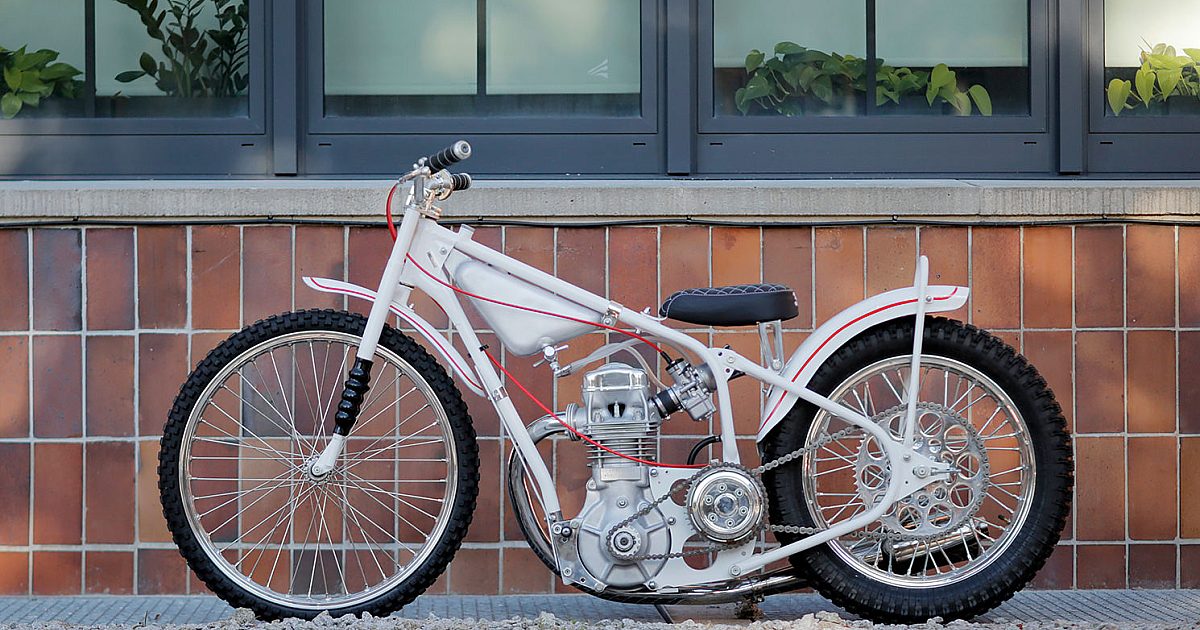 Slick Slider: A Godden GR500 speedway restomod from Unikat | Bike EXIF