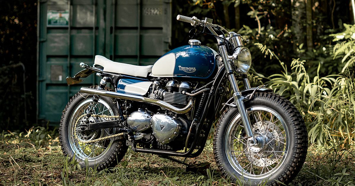 Desert Special: A custom Triumph Bonneville by Purpose Built | Bike…