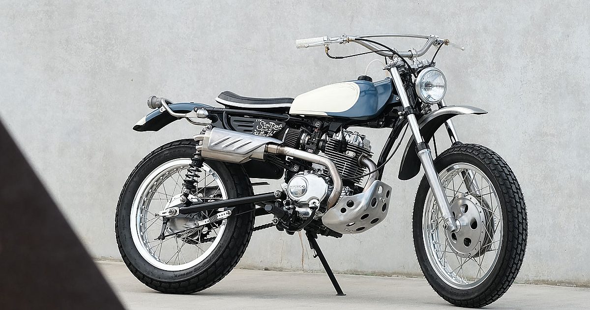 Fever pitch: A Kymco KTR 150 scrambler from Taiwan | Bike EXIF