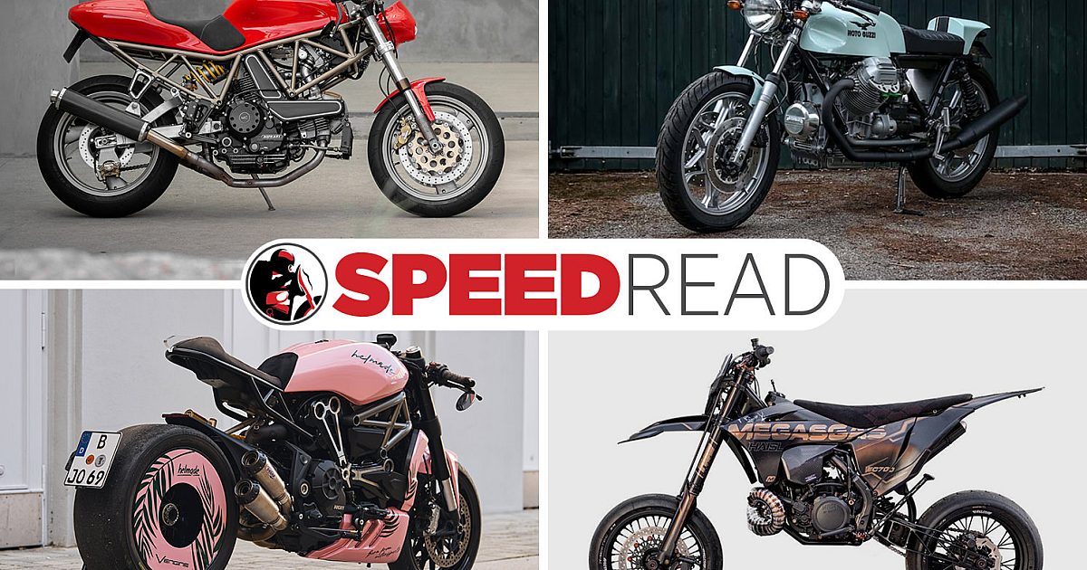 Speed Read: A flamingo pink custom Ducati XDiavel and more | Bike EXIF
