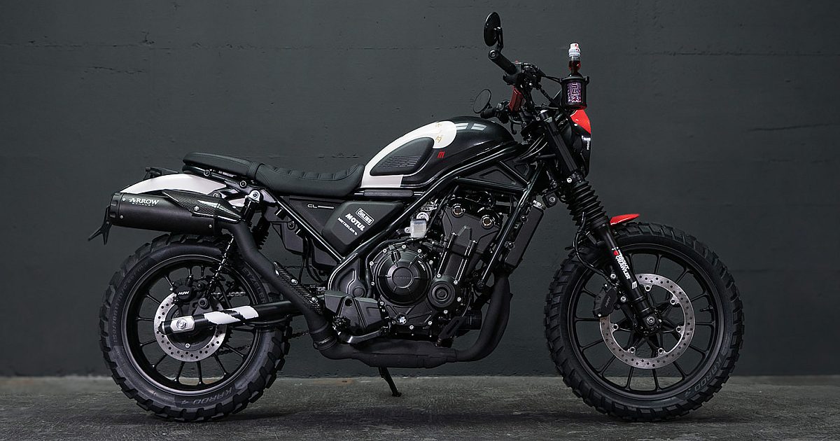 The Nightcrawler: A Honda CL500 scrambler by MOTOISM | Bike EXIF