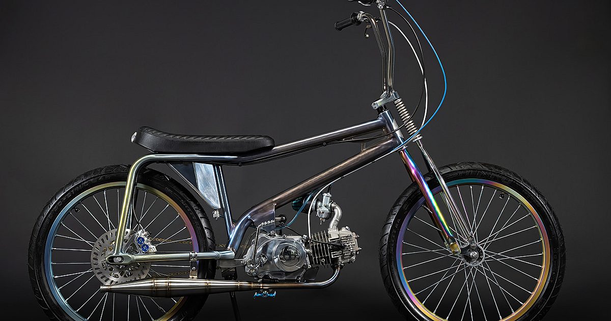 Chill 'Em All: This motorized BMX is inspired by the Raleigh Chopper…