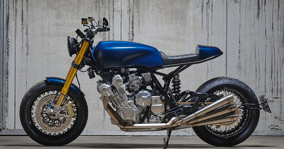 The Mighty Six: A brutal custom Honda CBX from The Netherlands | Bike…