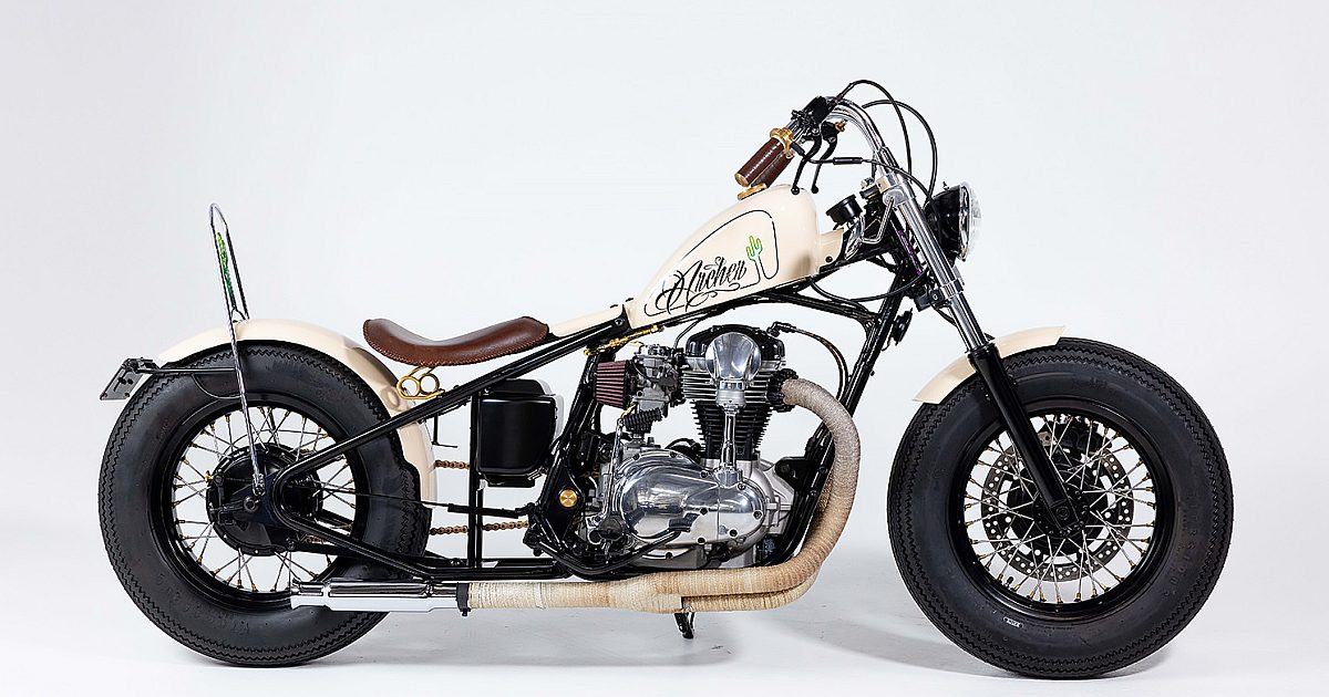 The Nut Kwaka: A Kawasaki W650 hardtail bobber by Deus | Bike EXIF