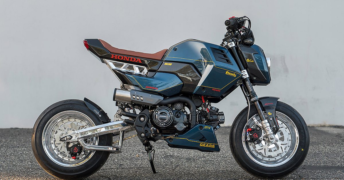 Mini-moto Madness: Steady Garage customizes the 2025 Honda Grom