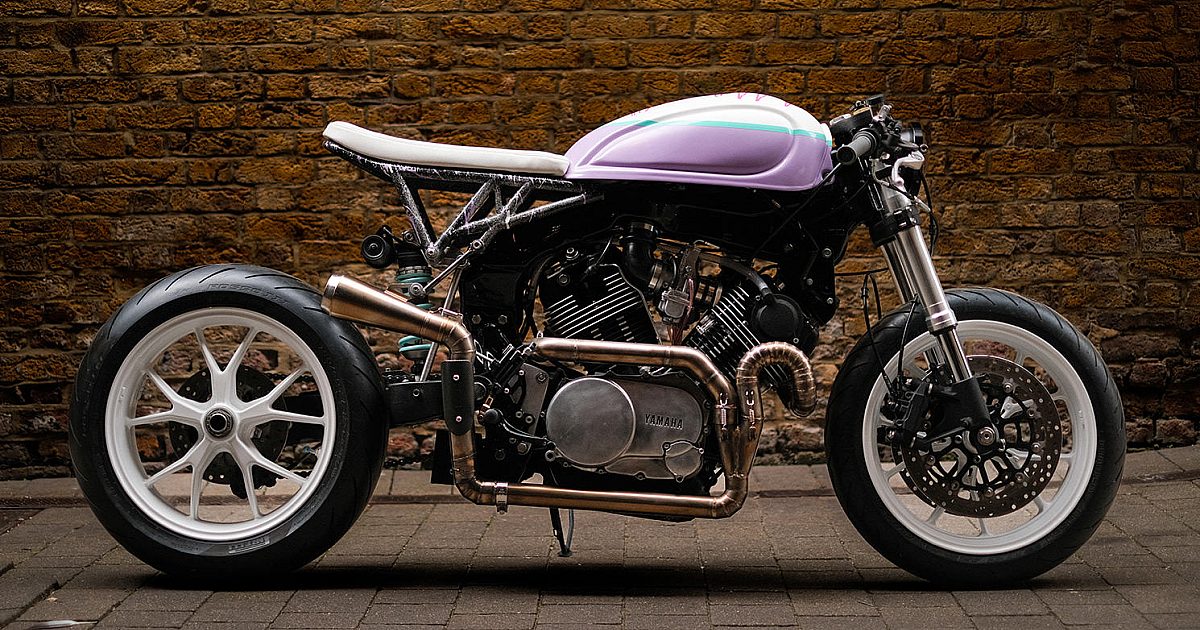 Miami Slice: An off-the-wall Yamaha TR1 café racer from London | Bike…