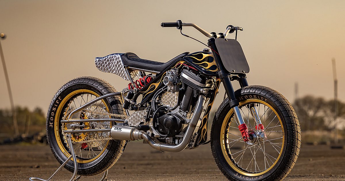 Have Fun, Cheetah Style: A Buell Blast flat tracker from Japan | Bike…
