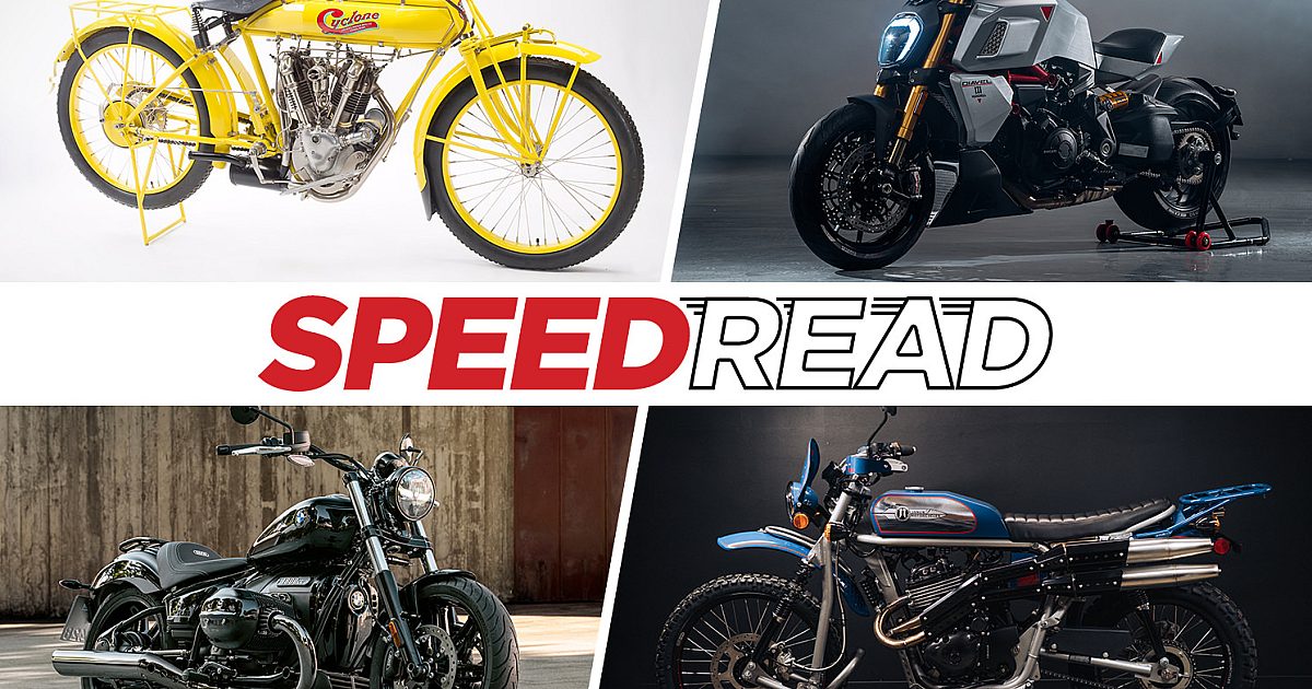 Speed Read: A Ducati Diavel V2 with 3D printed bodywork, and more