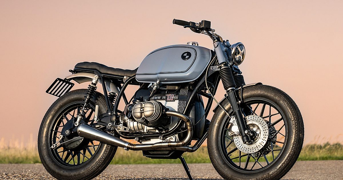 The Graduate: A Slick BMW Boxer Bobber Built From R65 and R100 Parts…