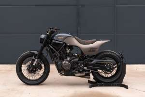 Bronzed Beauty: A Lithe Yamaha XSR700 Street Tracker by… | Bike EXIF