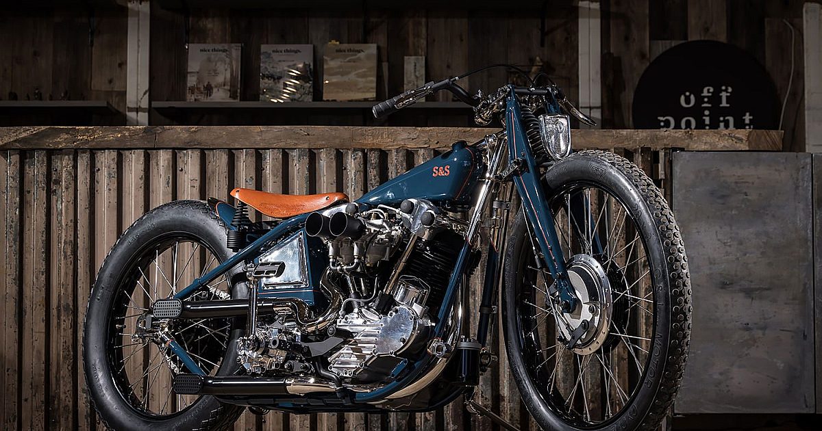 Super Slim: A 1920s-Inspired S&S Cycle Knucklehead from… | Bike EXIF